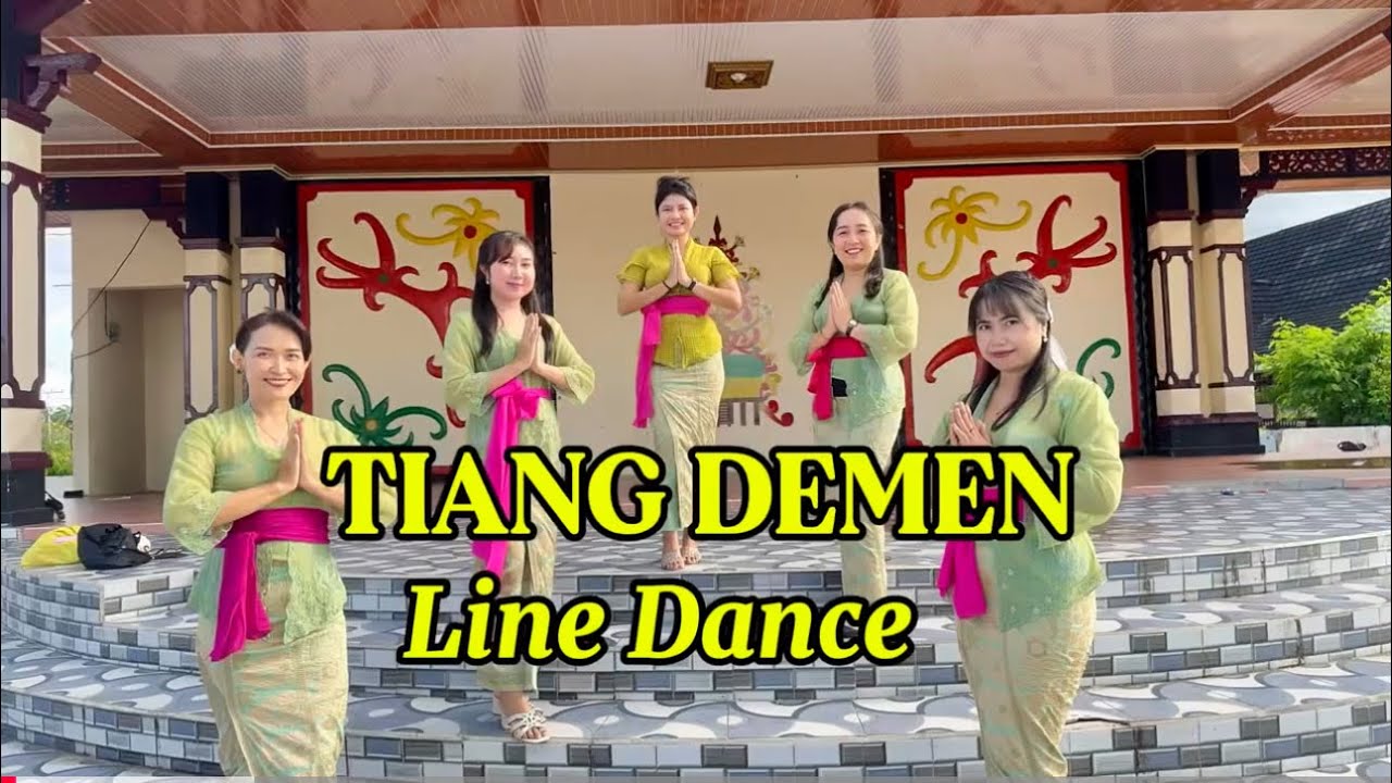 TIANG DEMEN//Line Dance//choreo: Widya (INA)level : Beginner//Demo by ...