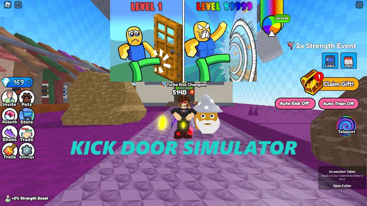 My Stats in Kick Door Simulator! ROBLOX - YouTube