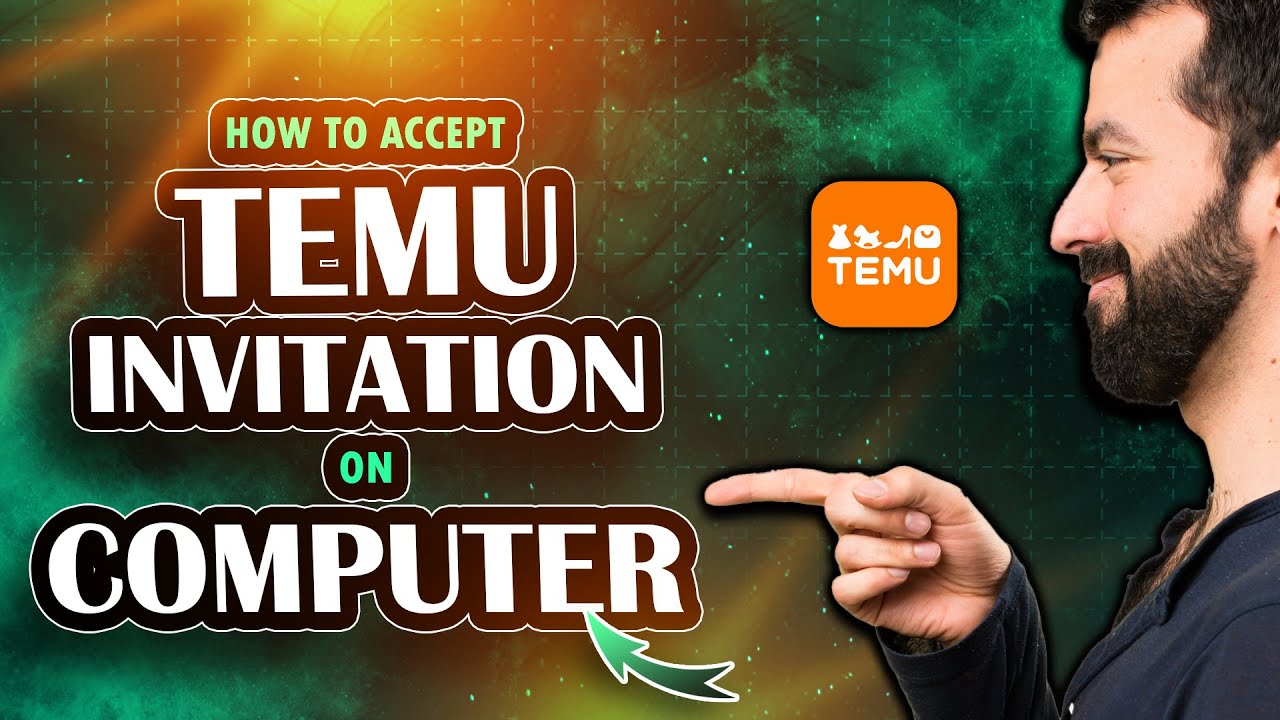 How to accept Temu invitation on computer (2025) - YouTube