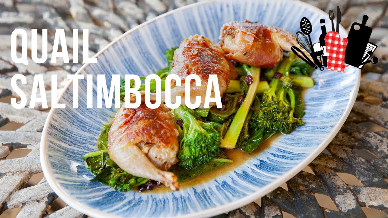 Quail Saltimbocca | Everyday Gourmet S11 Ep77 - YouTube