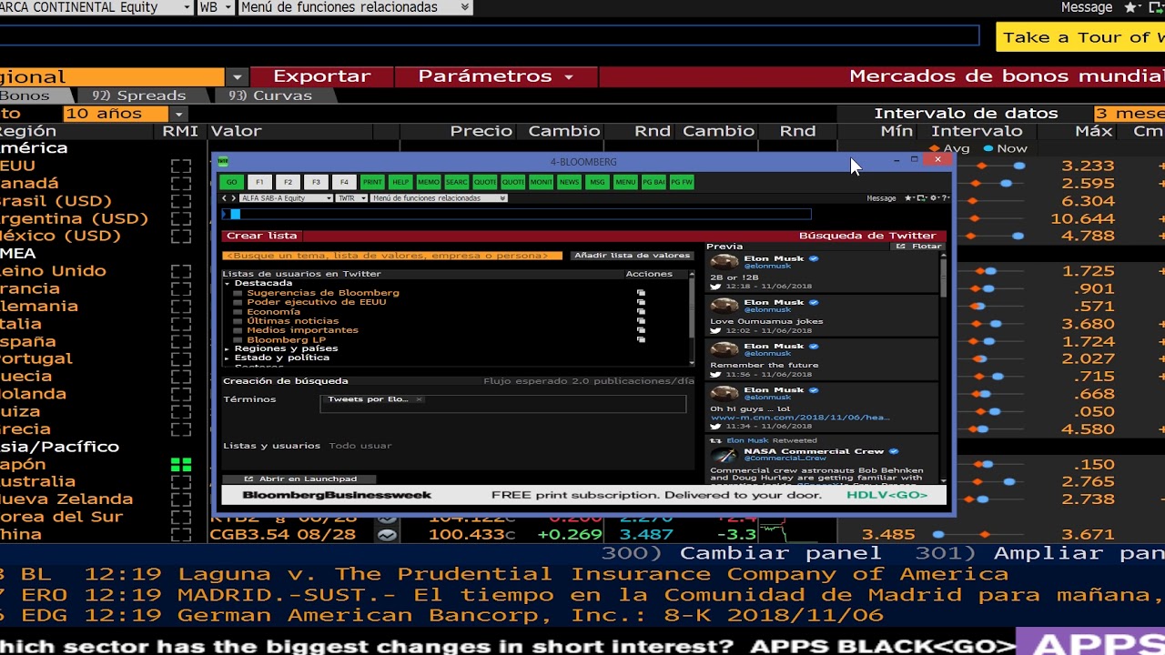 Introducción a Bloomberg: Video 2 Pantallas Iniciales y Menús - YouTube