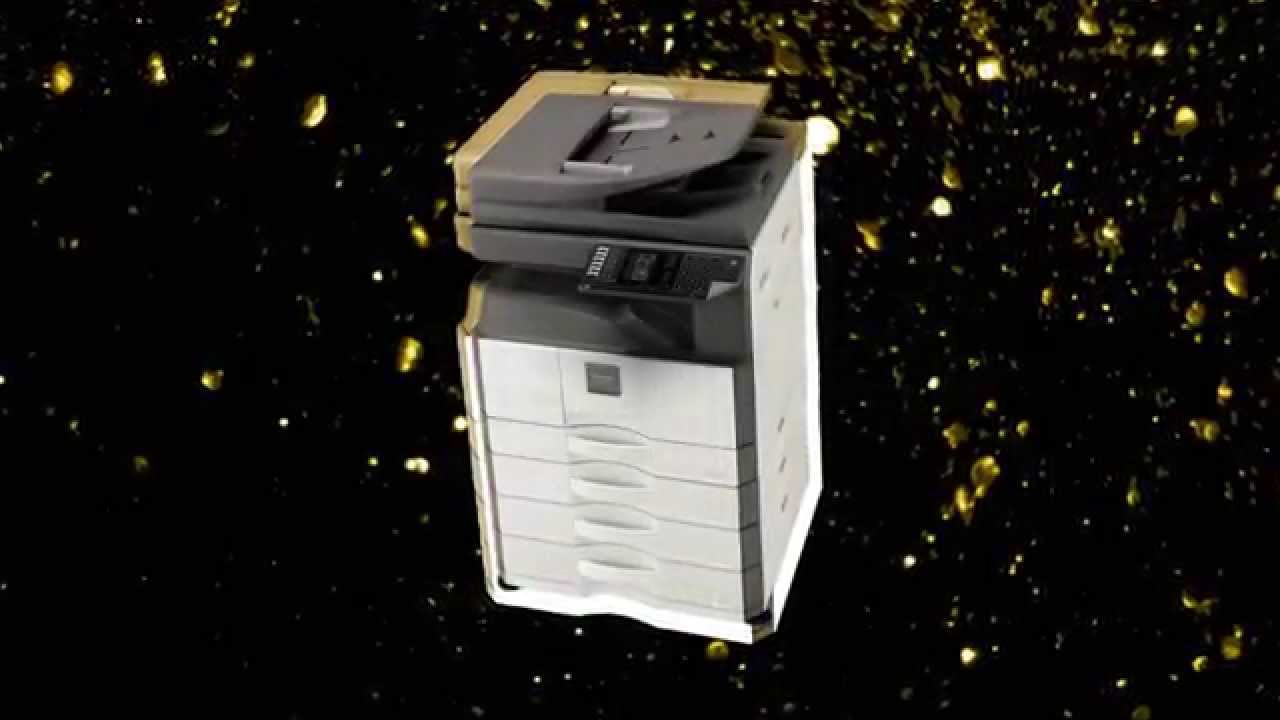 MÁY PHOTOCOPY SHARP MX M265N - YouTube