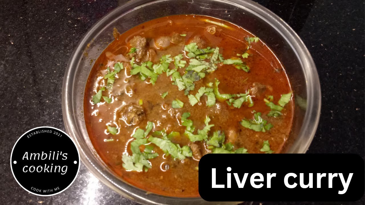 Liver curry/chicken liver curry/chicken liver recipe/liver recipe - YouTube
