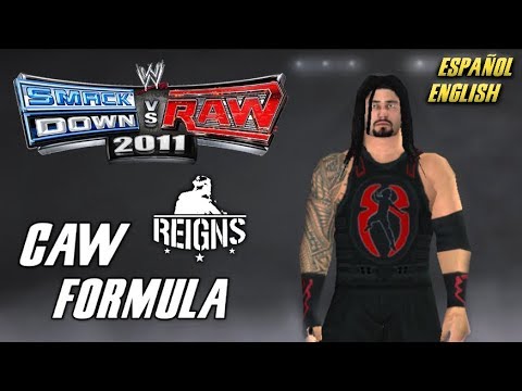SvR 2011 Roman Reigns CAW Formula + Textures [English/Español] - YouTube