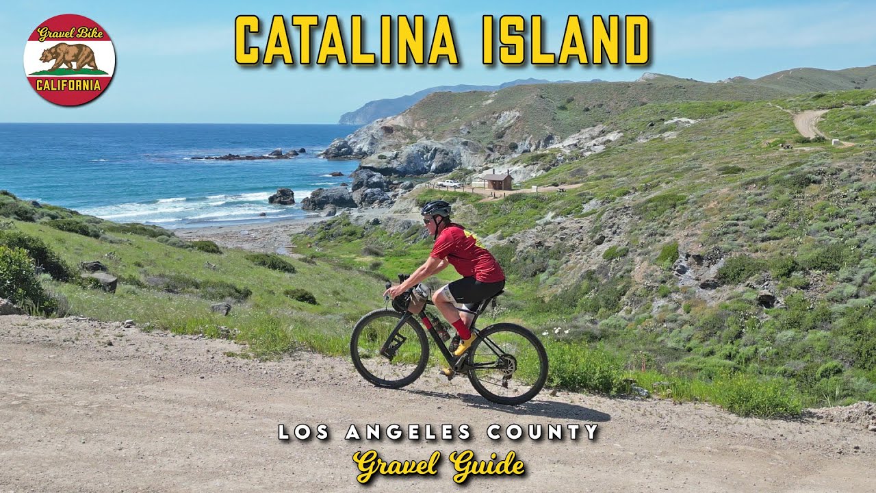 Epic Gravel: Biking Catalina (4K) - YouTube
