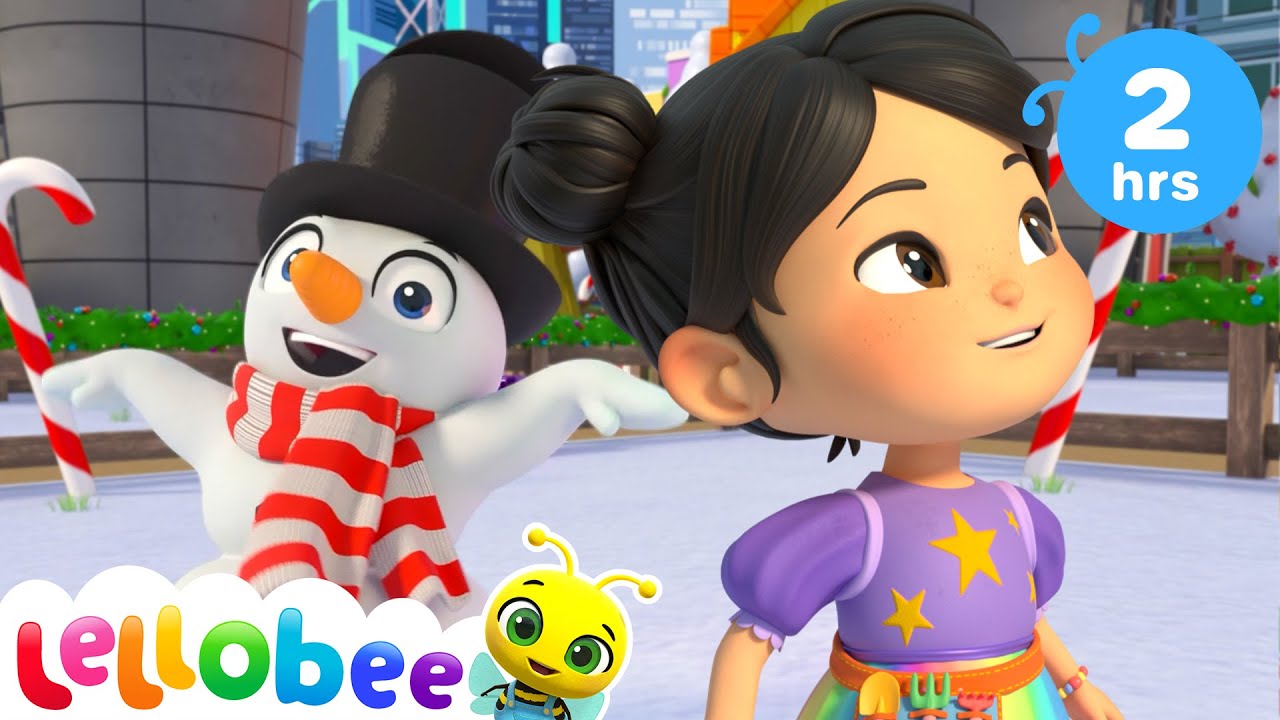The Christmas Parade | Lellobee City Farm | Kids Songs | Nursery Rhymes ...