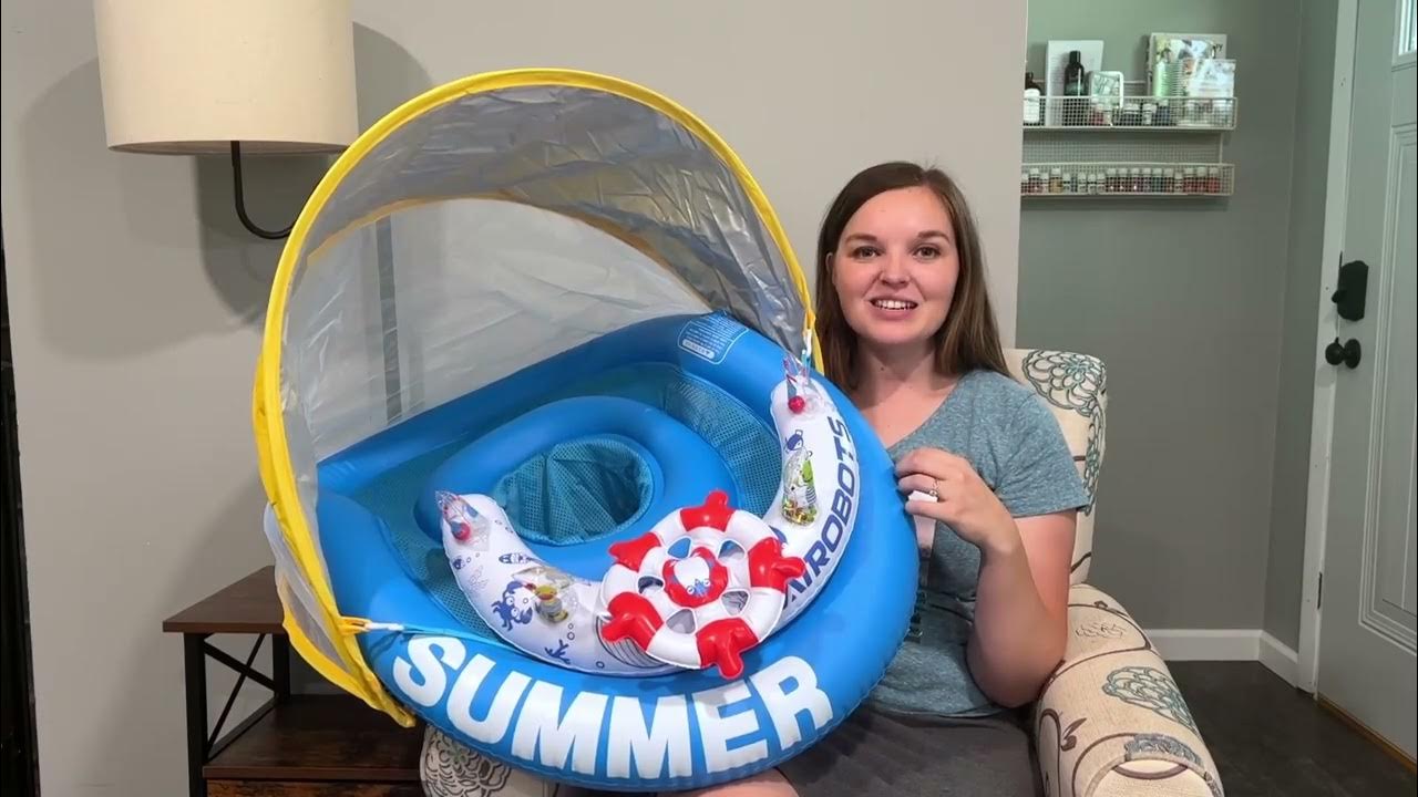 Airobots Baby Pool Float - YouTube