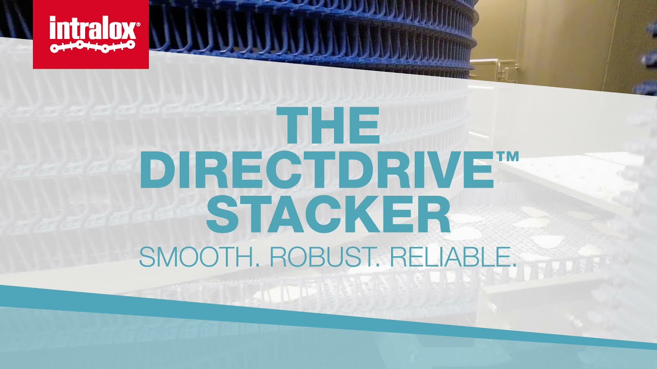 Intralox DirectDrive Stacker - YouTube