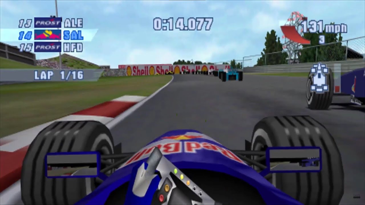 [PS1 Classics Live] Scenario 13 - EA Sports F1 Championship Season 2000 ...