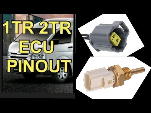 1TR 2TR Water Temp Sensor Pinout (Hiace 9) - YouTube