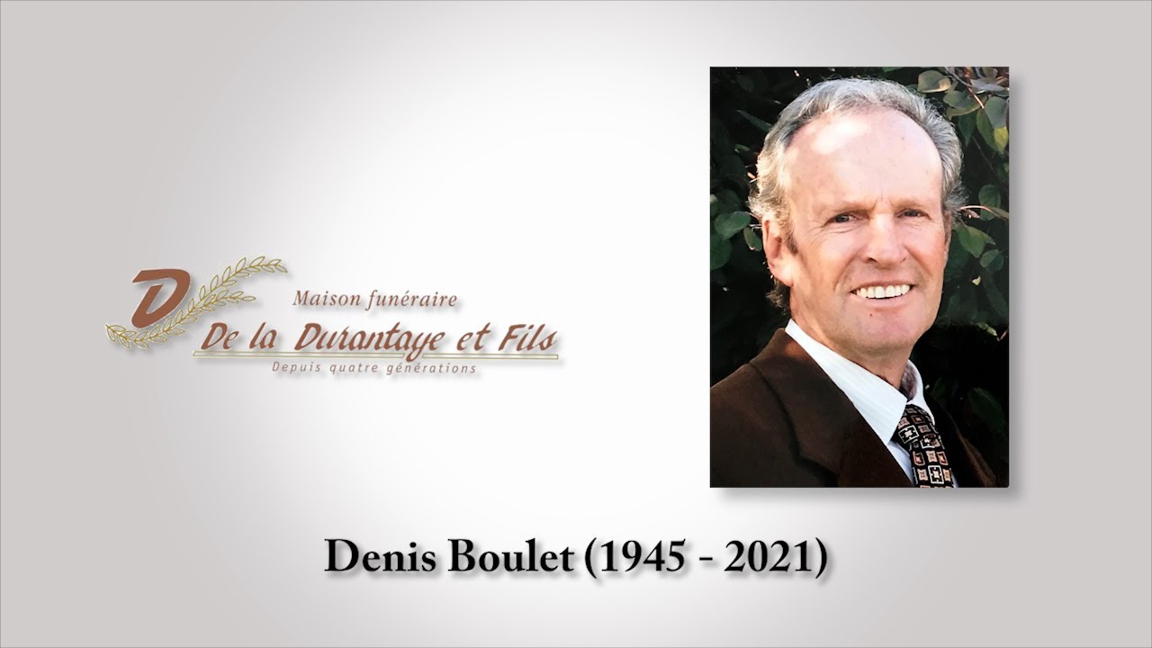 Denis Boulet (1945 - 2021) - YouTube