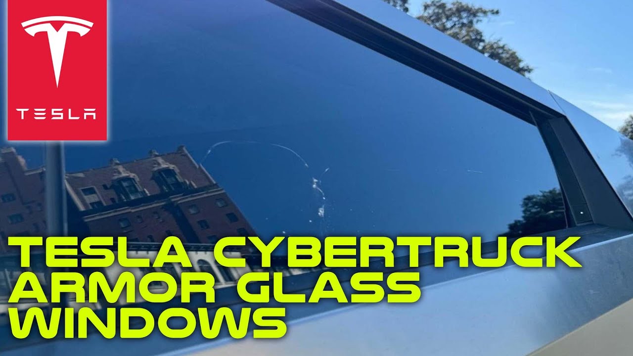 Tesla Cybertruck Armor Glass Windows - YouTube