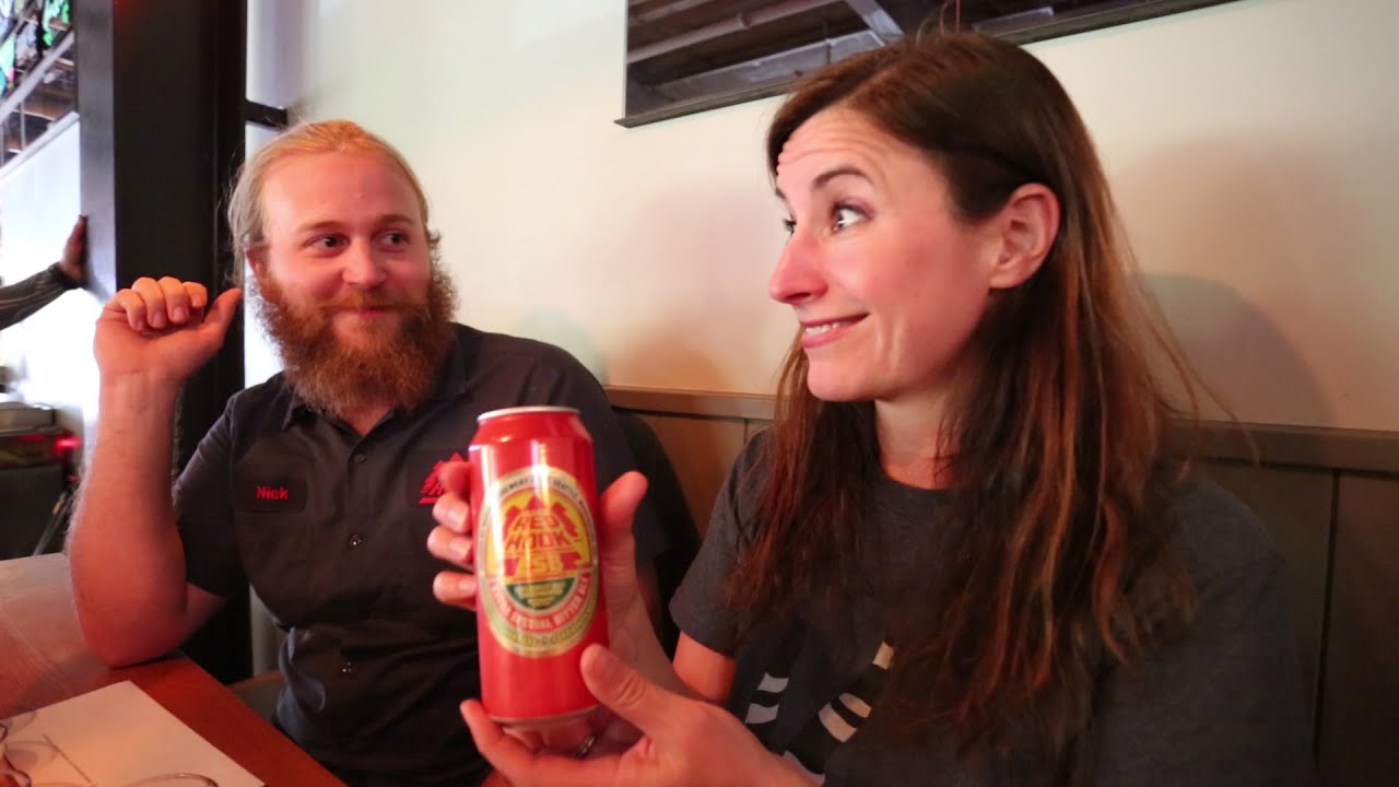 KZOK Sarah Brew Tour: Redhook Brewery - YouTube
