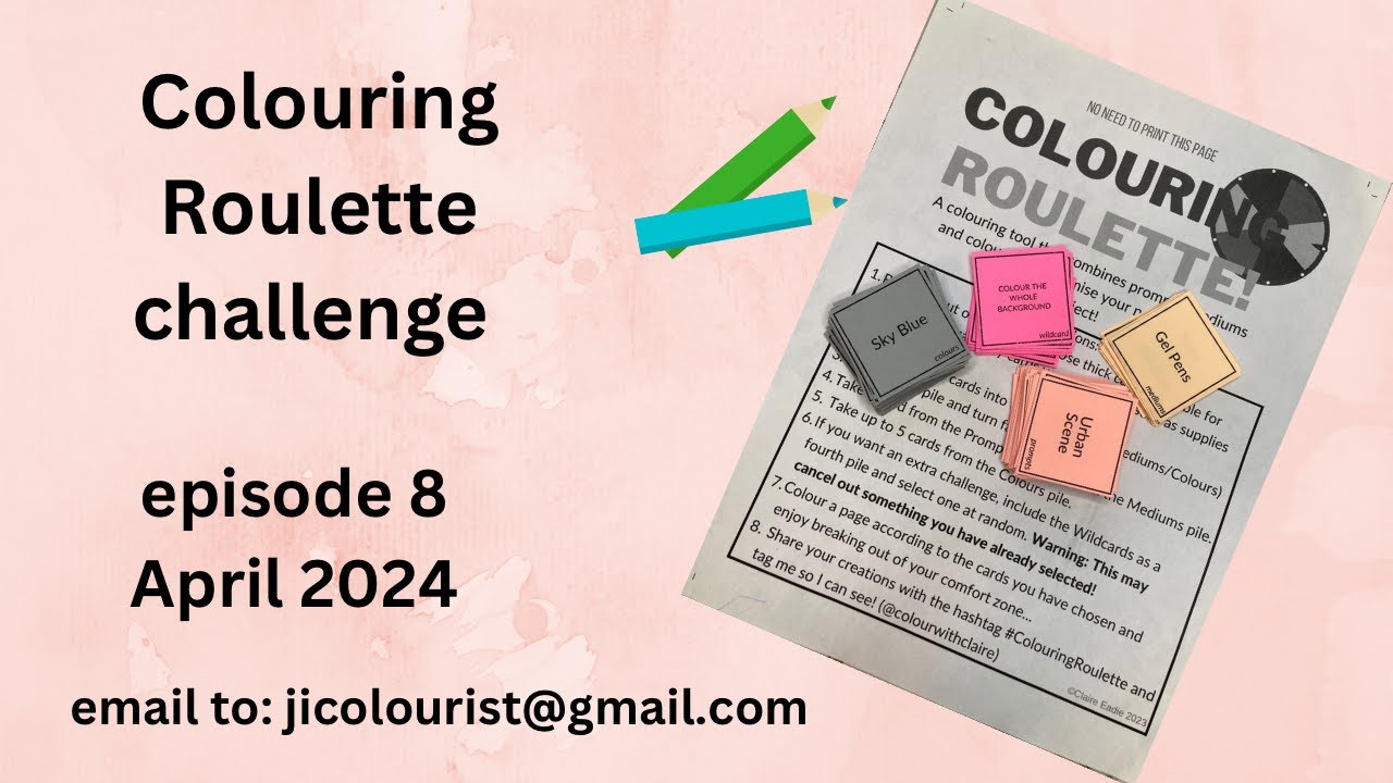 Colouring Roulette - Episode 8 April 2024 - YouTube