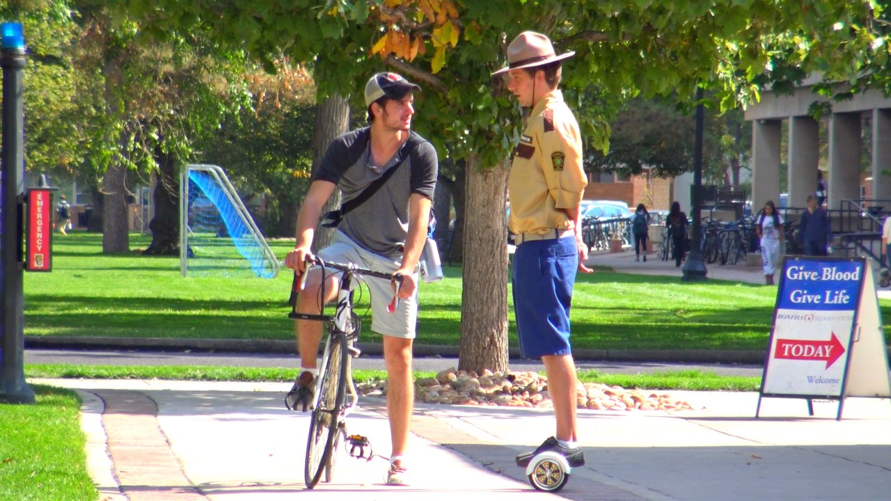 Hoverboard Police Prank! - YouTube