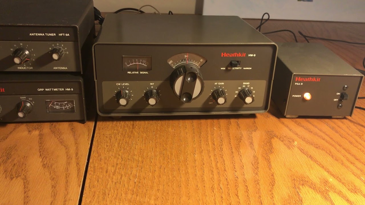 Heathkit HW-9 July 2021 - YouTube