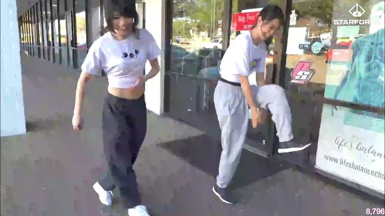 ExtraEmily & Emiru Gets Sturdy In Public - YouTube