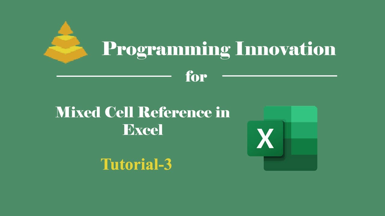Mixed Cell Reference In Excel YouTube Mixed Cell Reference In Excel YouTube