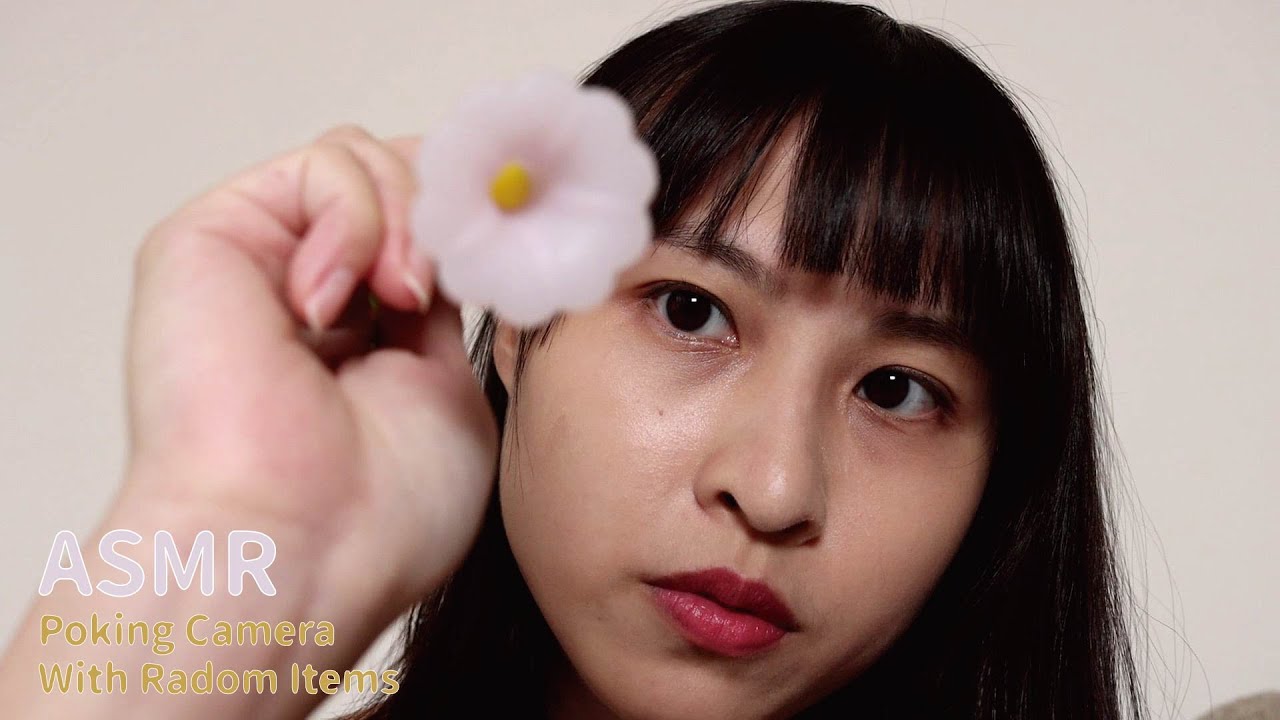 【Visual ASMR】視覺ASMR/隨機物品用力戳相機｜Camera Poking With Radom Items, Camera ...