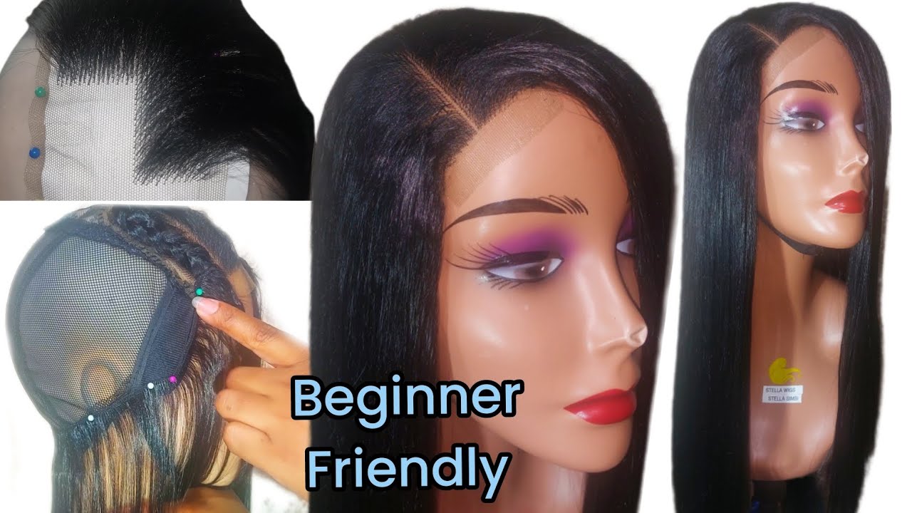 How to Make a Wig Using Needle and Thread for Beginners | Detaild Step by Step Wig Making ...