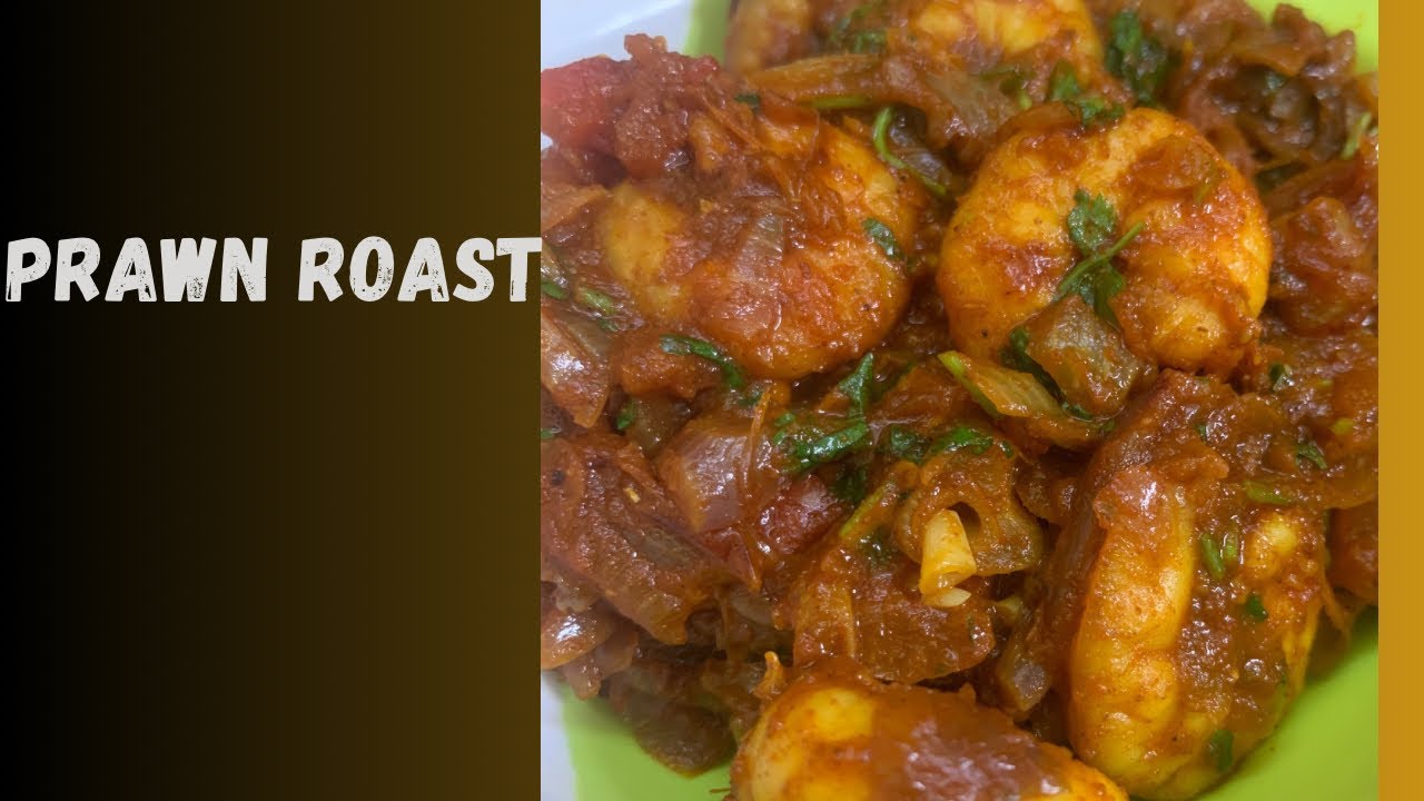 Prawn roast| how to make chemmeen roast |Rookie gourmet - YouTube