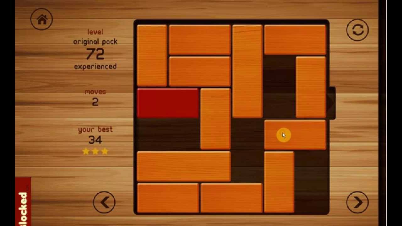 Blocked in Original Pack Perfect Solution - Level 72 - YouTube