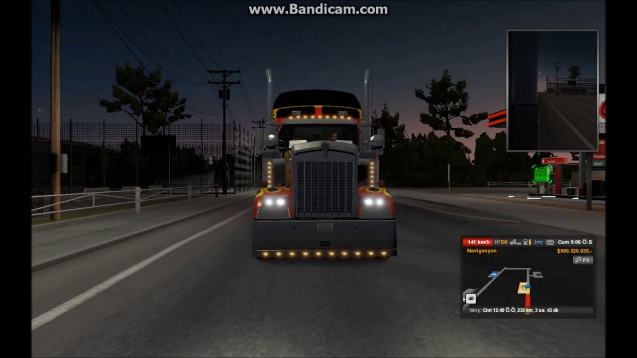 Ats (Kenworth w900) Tanıtımı ve Hız Denemesi - YouTube