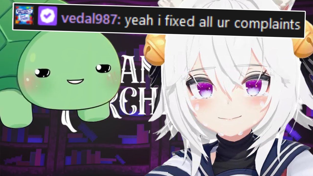 Vedal Made Special Update in his Game Just for Filian - YouTube