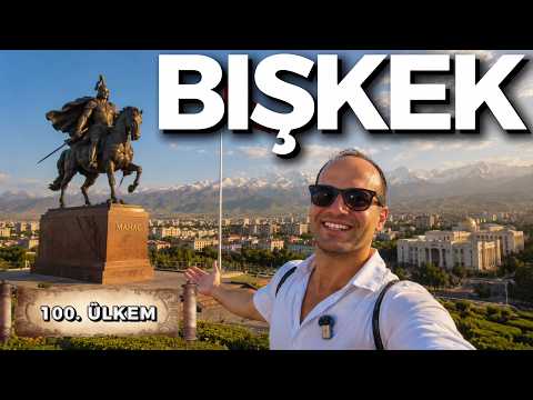 100. Ülkem Kırgızistan ★ Gördüğüm En Yeşil Şehirlerden Biri ★ Bişkek