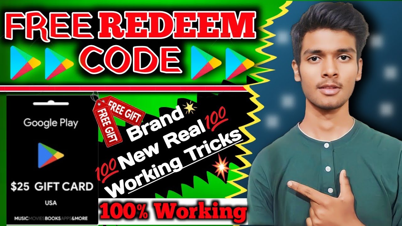 Free Redeem Code (New Trick) | Free Redeem Code App | Google Play ...