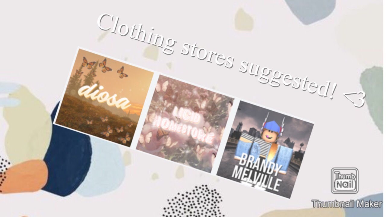 NEW and IMPROVED intro?! Suggested clothing stores in roblox! - YouTube