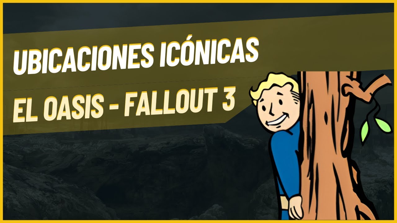 Ubicaciones ICÓNICAS de la SAGA FALLOUT: el OASIS de FALLOUT 3 - YouTube