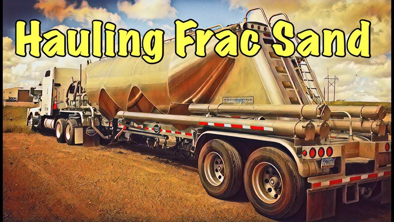 VLOG # 39 Sand Hauling In Texas - YouTube