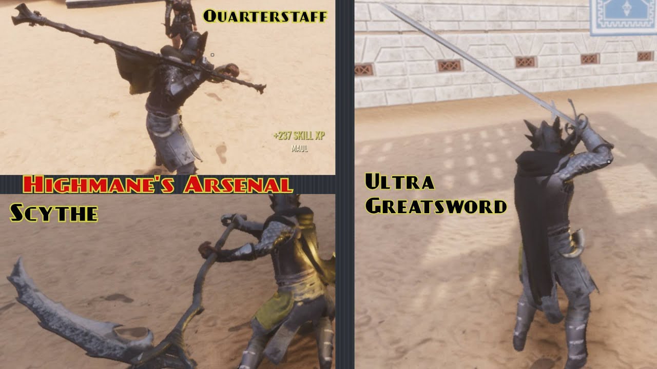Ultra Greatswords & Heavy Weapons! | Highmane’s Arsenal Mod – Conan ...