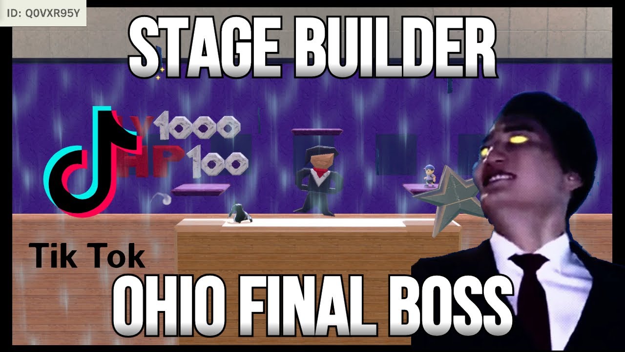 Super Smash Bros. Ultimate - Stage Builder - "Ohio Final Boss" - YouTube