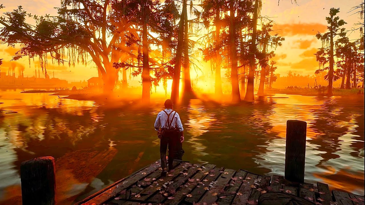 RDR2 when the sun goes down best quality full Graphics 8K realistic Mod ...