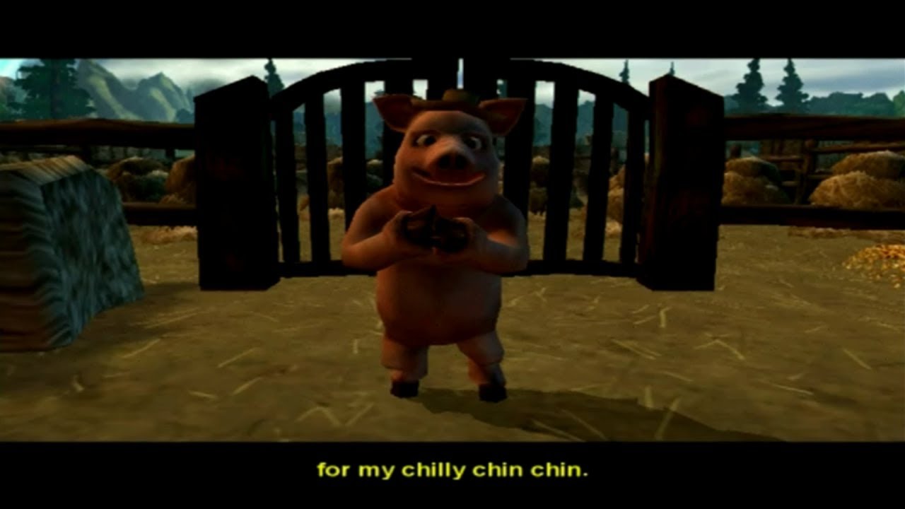 Shrek 2 PS2 Jack & Jill's Farm Cutscenes - YouTube