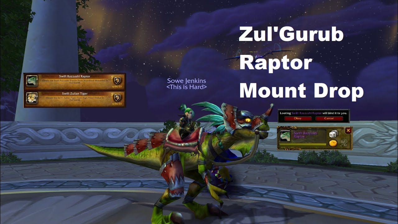 Warlock Solo Bloodlord Mandokir (Zul'Gurub) WoTLK - YouTube