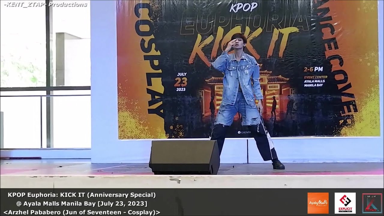 Arzhel Pababero (Jun of Seventeen - Cosplay) on KPOP Euphoria: KICK IT ...