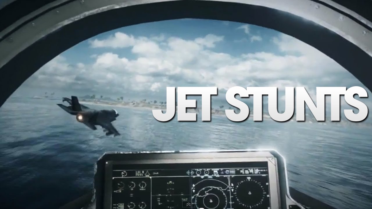 Battlefield 3 - Back To Karkand Jet Stunts - YouTube
