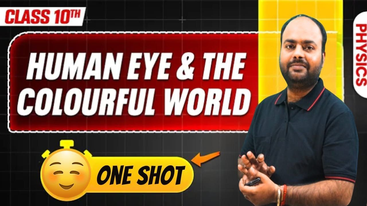 Human Eye And Colourful World | Class 10th Science | One Shot Revision ...