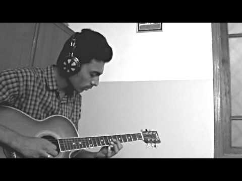 Galliyan (Unplugged) - Ek Villain - Instrumental Guitar Cover On karaoke By Haris Sheikh