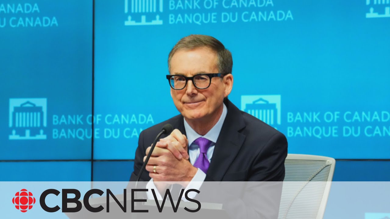 Bank of Canada holds overnight interest rate at 5% - YouTube