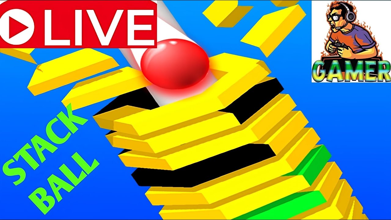 STACKBALL 3D LIVE 😊 StoneGamer# stackball live #shorts live - YouTube