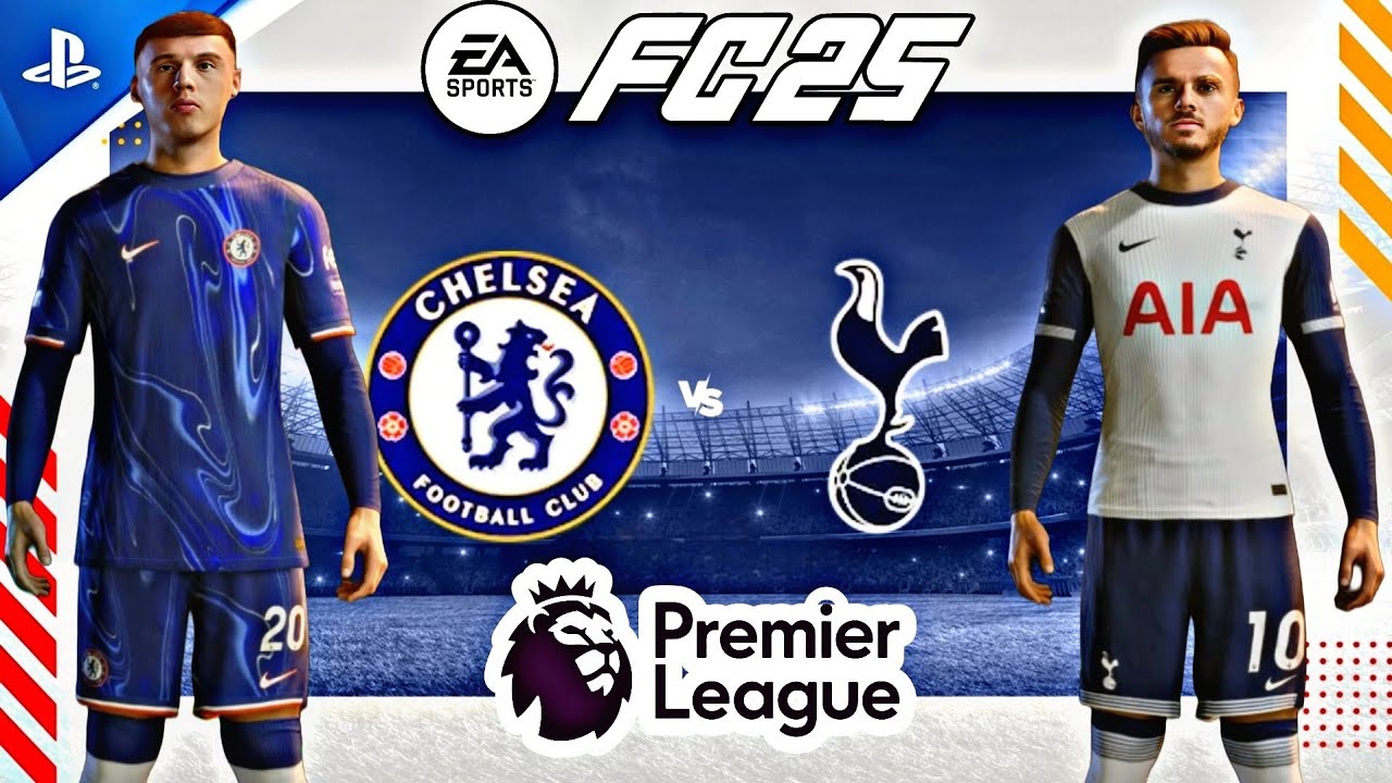 EA FC25 - Chelsea vs Tottenham | PS5™ [4K60] Gameplay | English Premier ...
