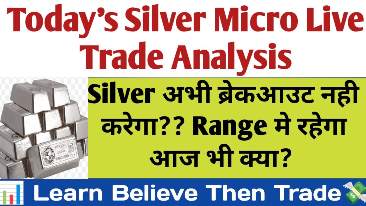Silvermic Live trade analysis|Silver|Commodity|Support Resistance ...