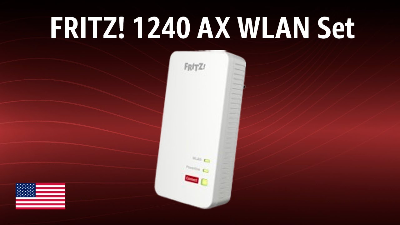 Powerline FRITZ! 1240 AX WLAN Set | TEST | English - YouTube
