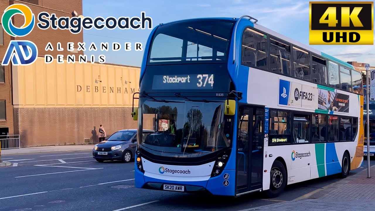 [Stagecoach Manchester: 374 Stockport to Torkington via Bramhall ...