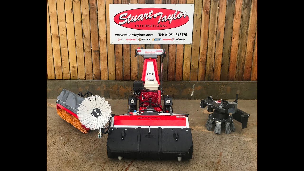 Kersten K2100a Sweeper Demo - YouTube