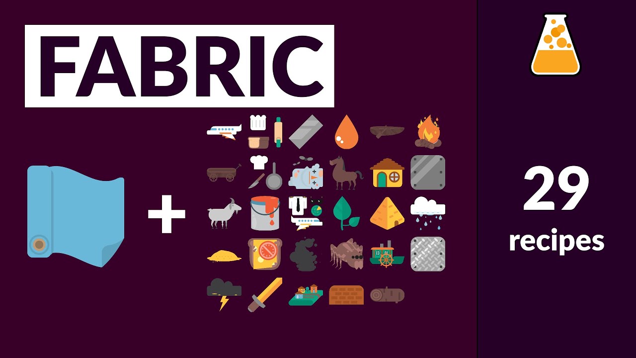How To Use FABRIC In Little Alchemy 2 - YouTube